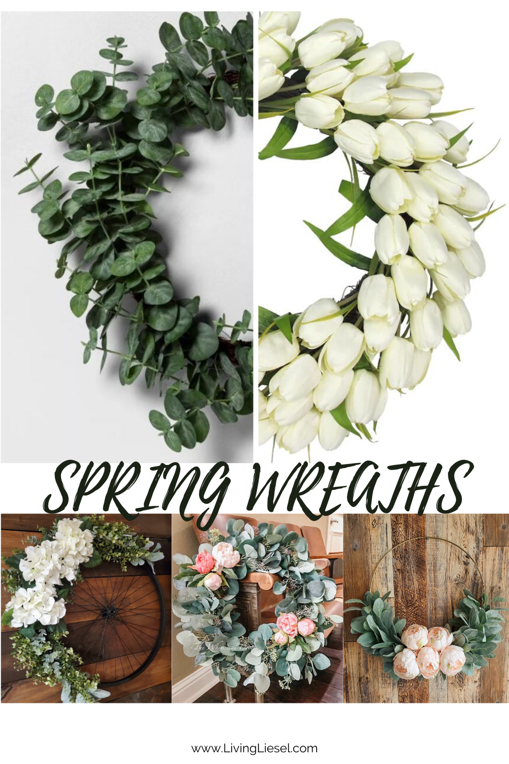 Spring Wreath Round Up • Living Liesel